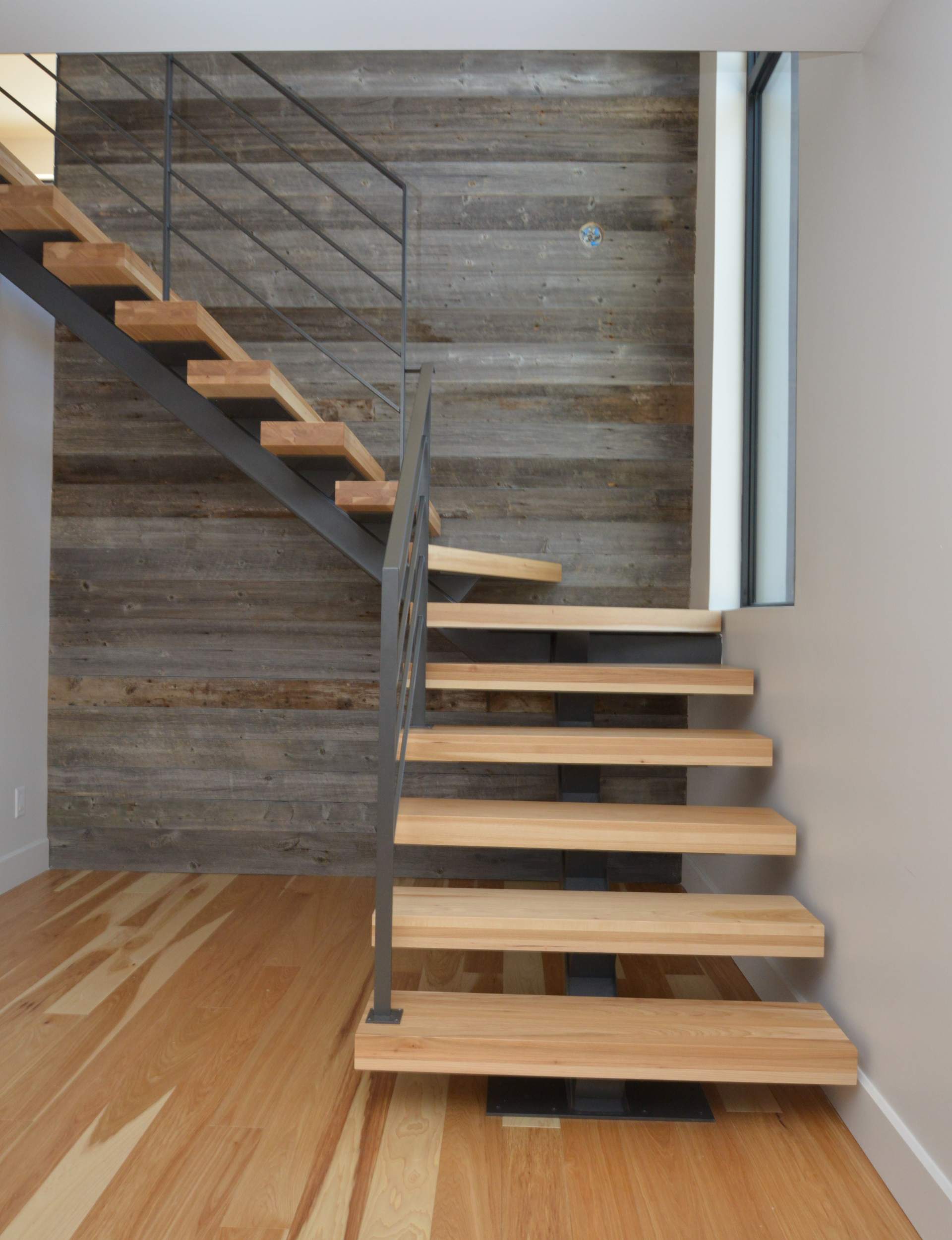 Escalier Bois Et Metal